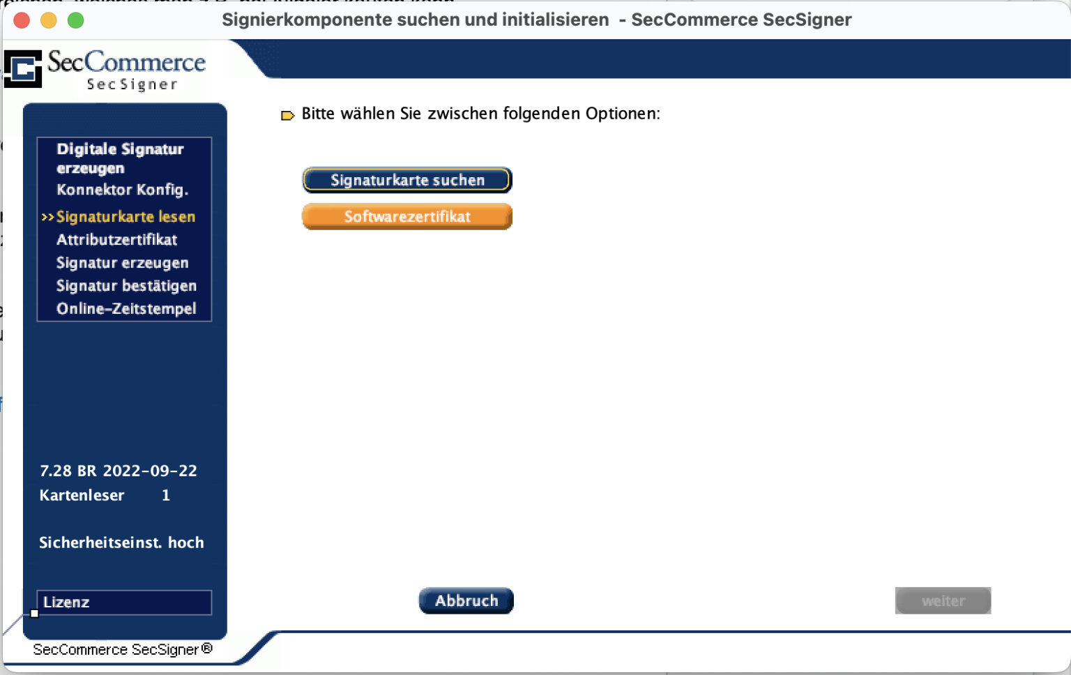 SecCommerce - SecSigner Fragen und Antworten